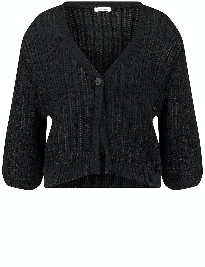 Vestje naturel vibes 130050-35714 Black – Village Collection